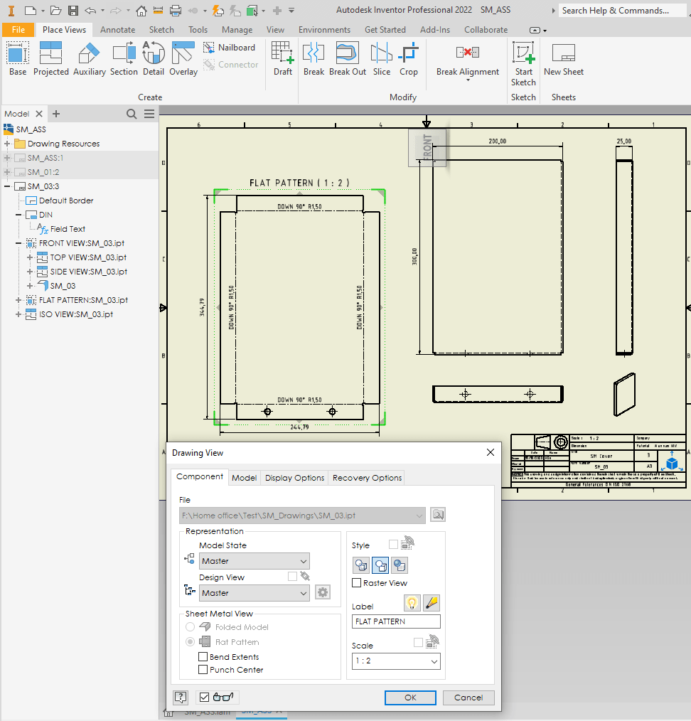 Inventor SMDC(Sheet Metal Drawing Creator) - Best Inventor Tools 2024