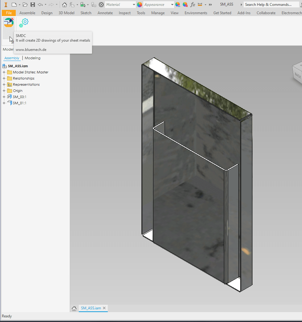 Inventor SMDC(Sheet Metal Drawing Creator) - Best Inventor Tools 2024