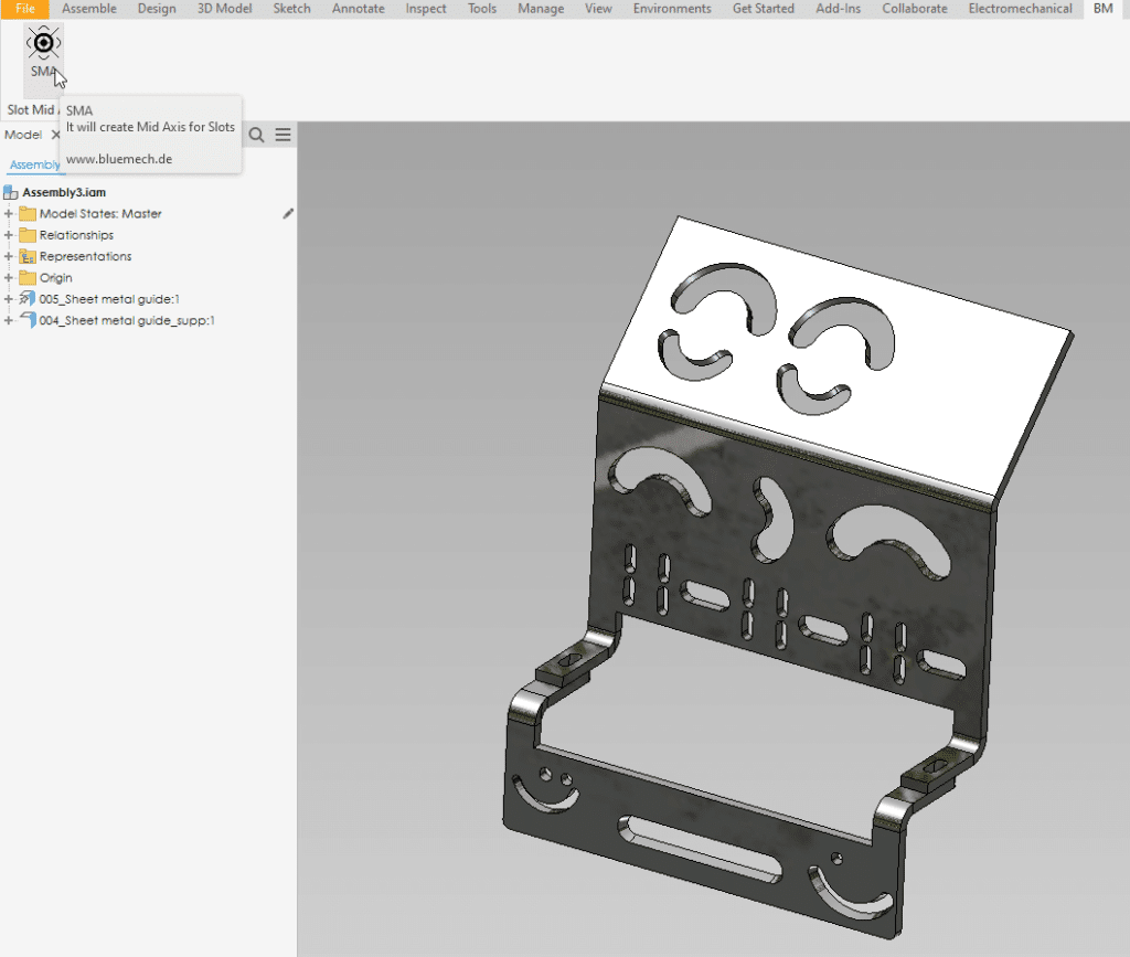 Inventor Slot Mid Axis | Best Inventor Tools 2026