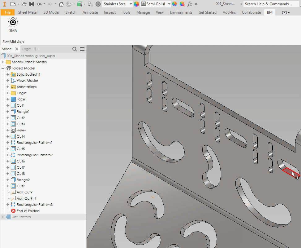 Inventor Slot Mid Axis | Best Inventor Tools 2026